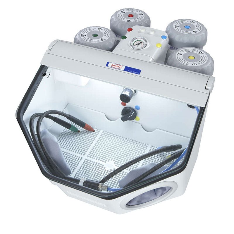 Sableuse Basic Quattro Renfert - Modèles 2 à 4 silos.