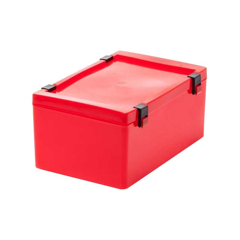 Speiko Red Laboratory Transport Box - very shock resistant