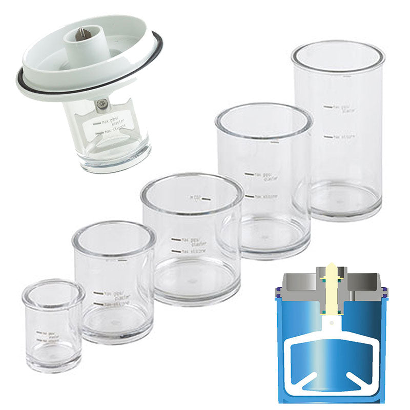 Renfert Complete Twister Mixing Bowls Plaster Coating