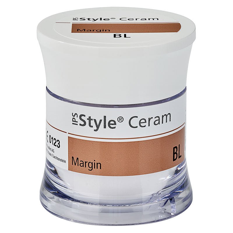 Margin style 20 gr ceramic IPS - Covering metal reinforcements.
