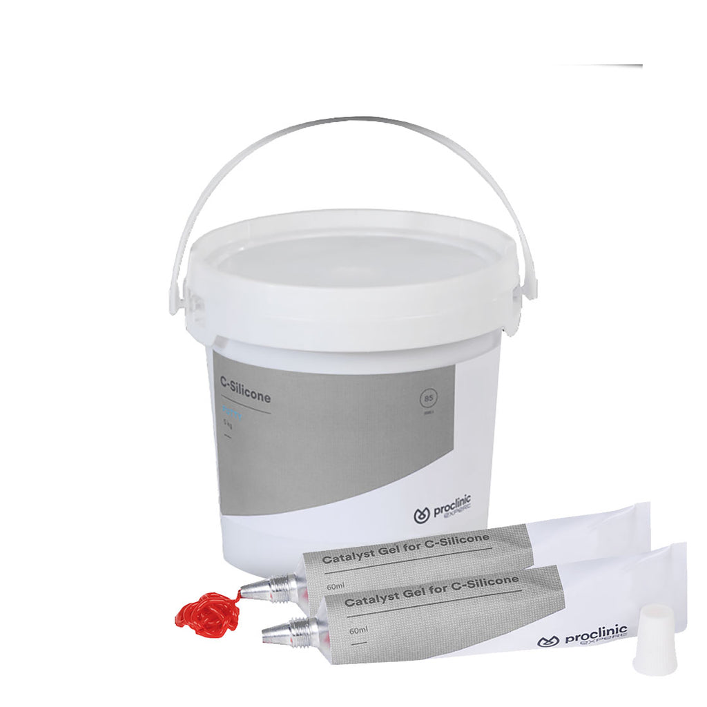 Silicone putty condensation 85 shores A - Resist at 140 ° C - Bood 5 kg