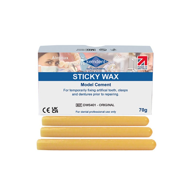 Sticky Wax Hard - sticky wax Form - Strong beige adhesion.