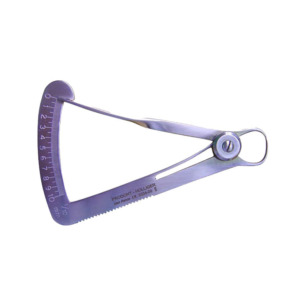 Compas Epaisseur Prodont Holliger - Pour Couronne Acier