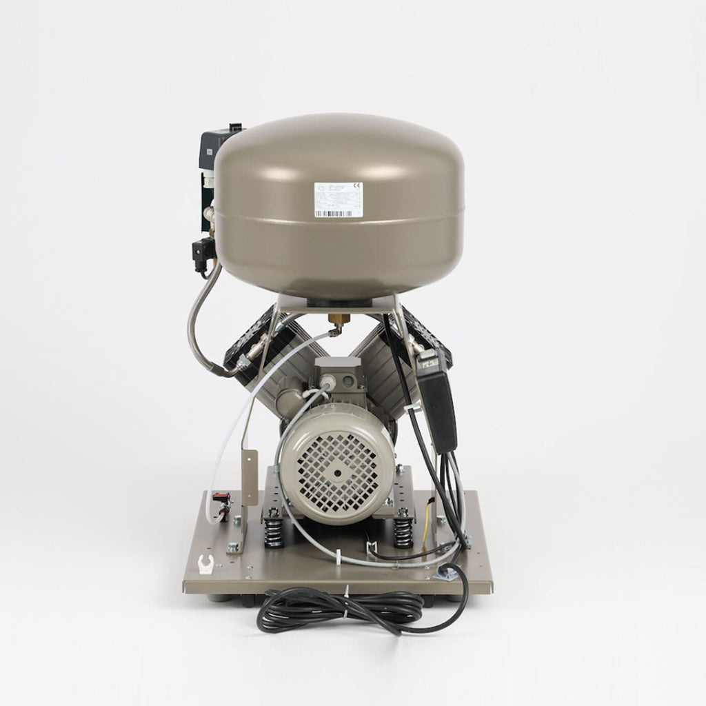 EKOM DK50 2V dental compressor without dryer - without wardrobe - 220V