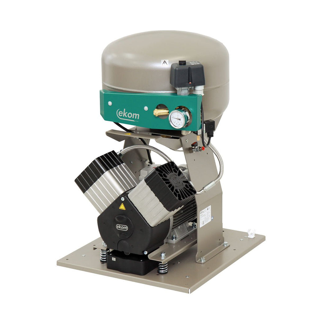 EKOM DK50 2V compressor + soundproofing cabinet