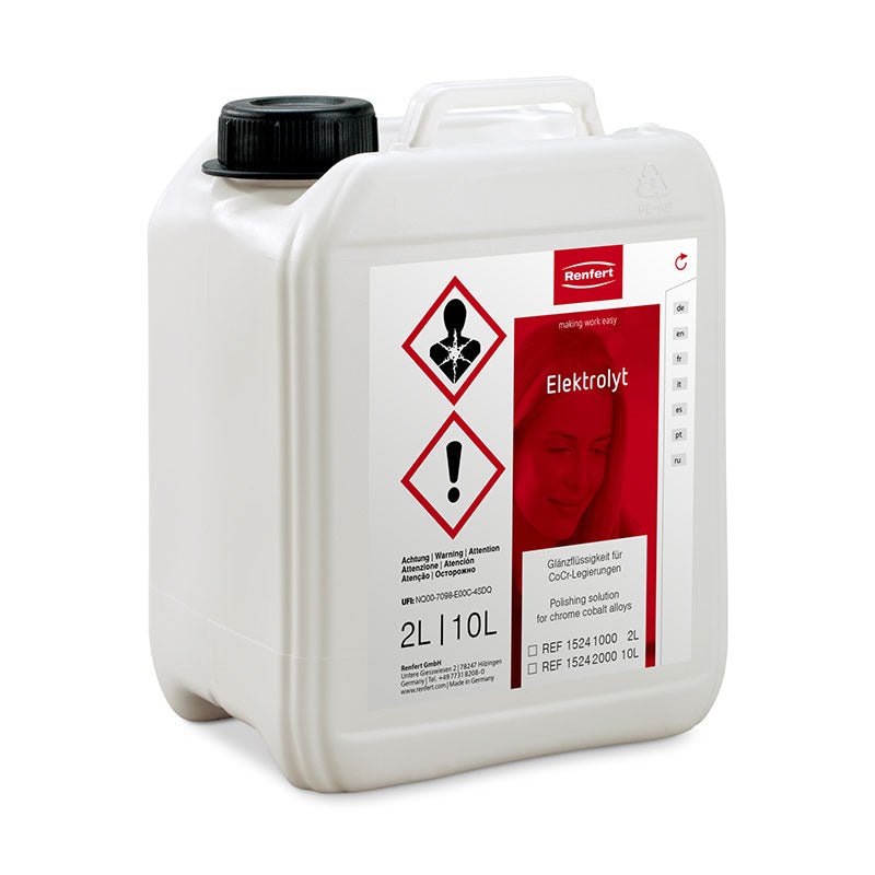 Electrolytic liquid electrolyt Renfert - special 2 liter additives