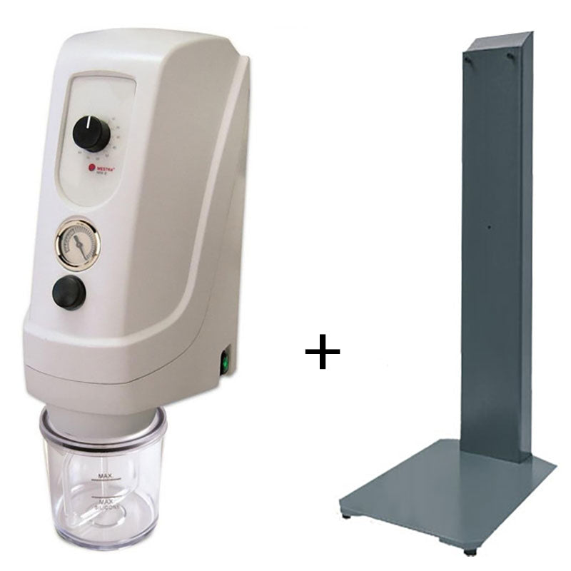 Iris vacuum mixer For mixing Plaster Silicone coating Mestra +Bowl 500