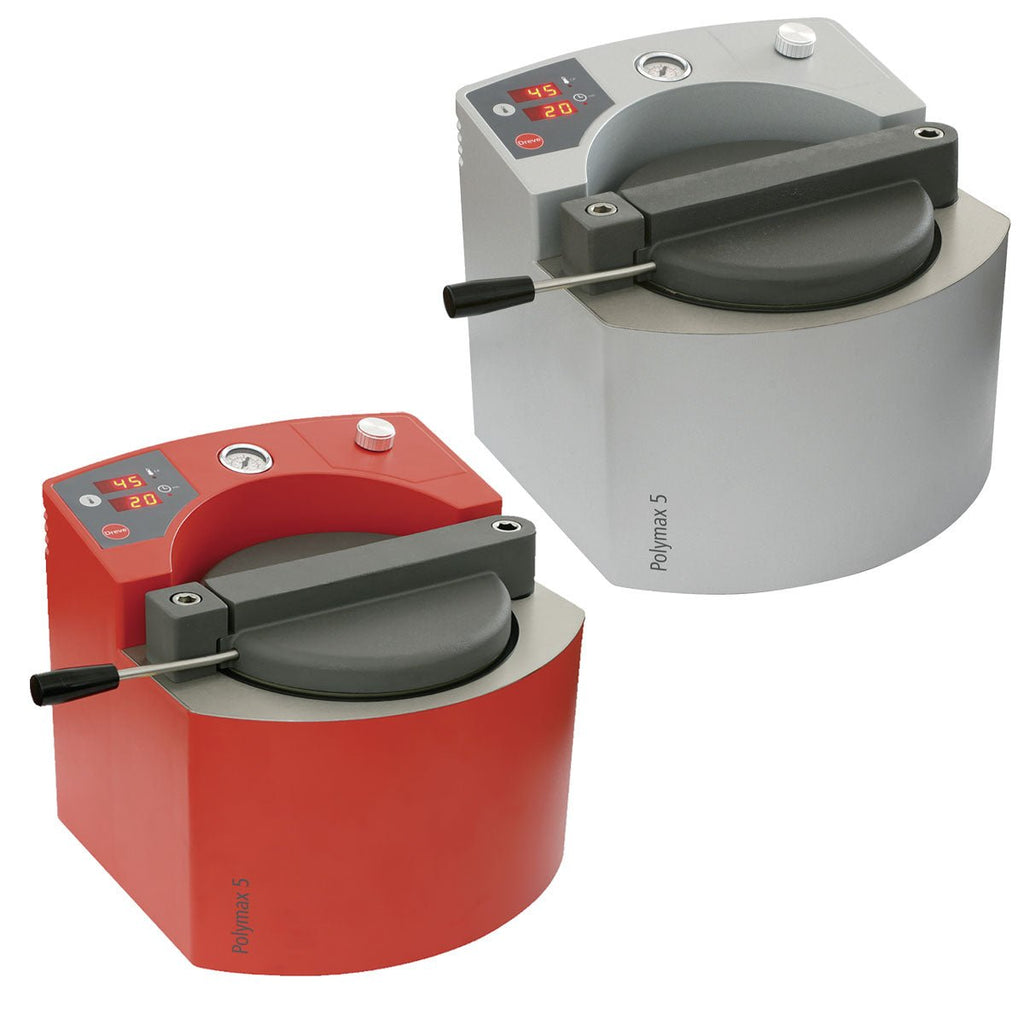 Polymax 5 polymerizer four résin 95 °C - Dreve - Red or Silver color.
