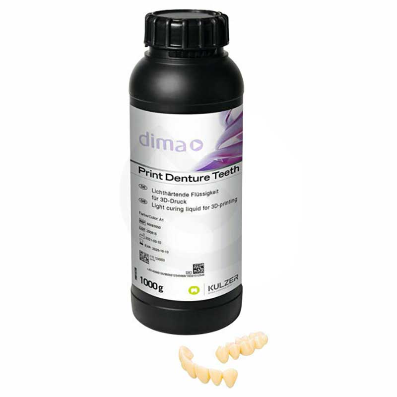 Resin Dima Print Denture Teeth Kulzer - Print Crowns and Bridges 1 kg.