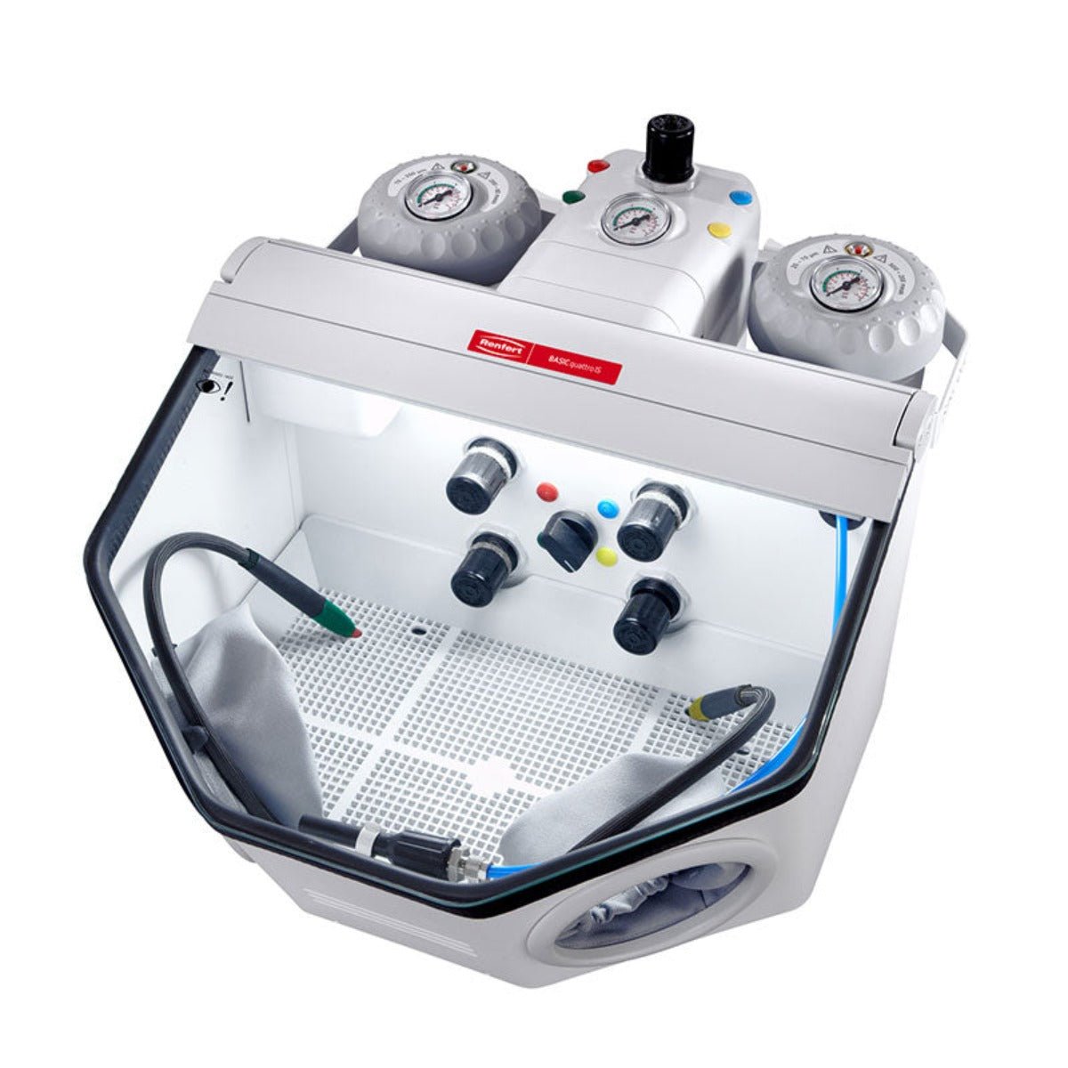 Sableuse Basic Quattro IS 2 Silos Renfert - Option Stop. – Massilia Dental - Fournitures ...