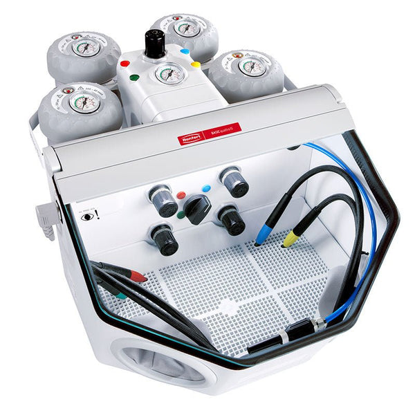 Sableuse Basic Quattro IS 4 silos Renfert "Immédiate Stop"