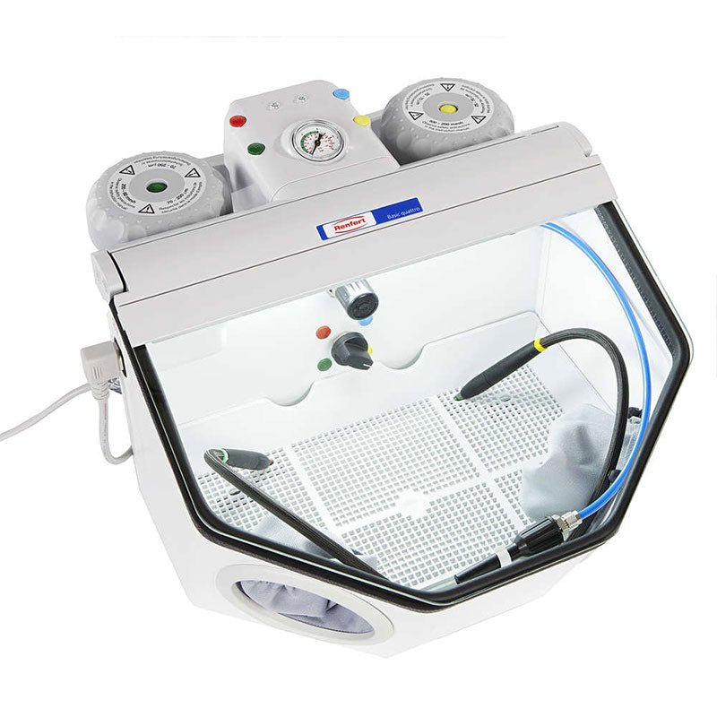 Sableuse Basic Quattro Renfert - Modèles 2 à 4 silos 50 à 250 microns.