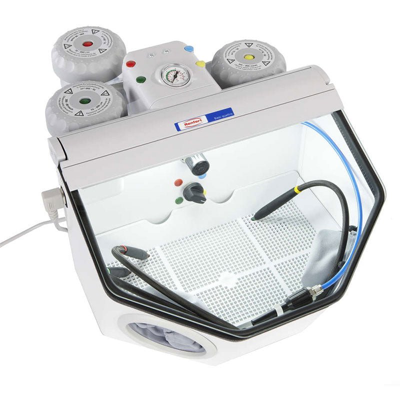 Sableuse Basic Quattro Renfert - Modèles 2 à 4 silos.