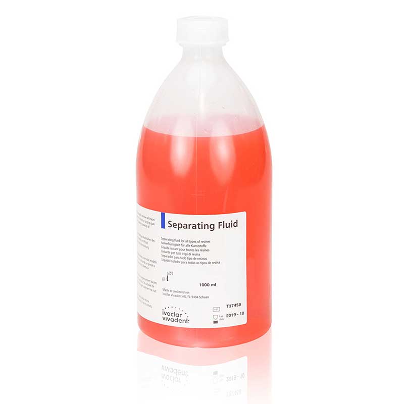 Fluid separating - Fluid separator varnish IVOCLAR for resin plaster