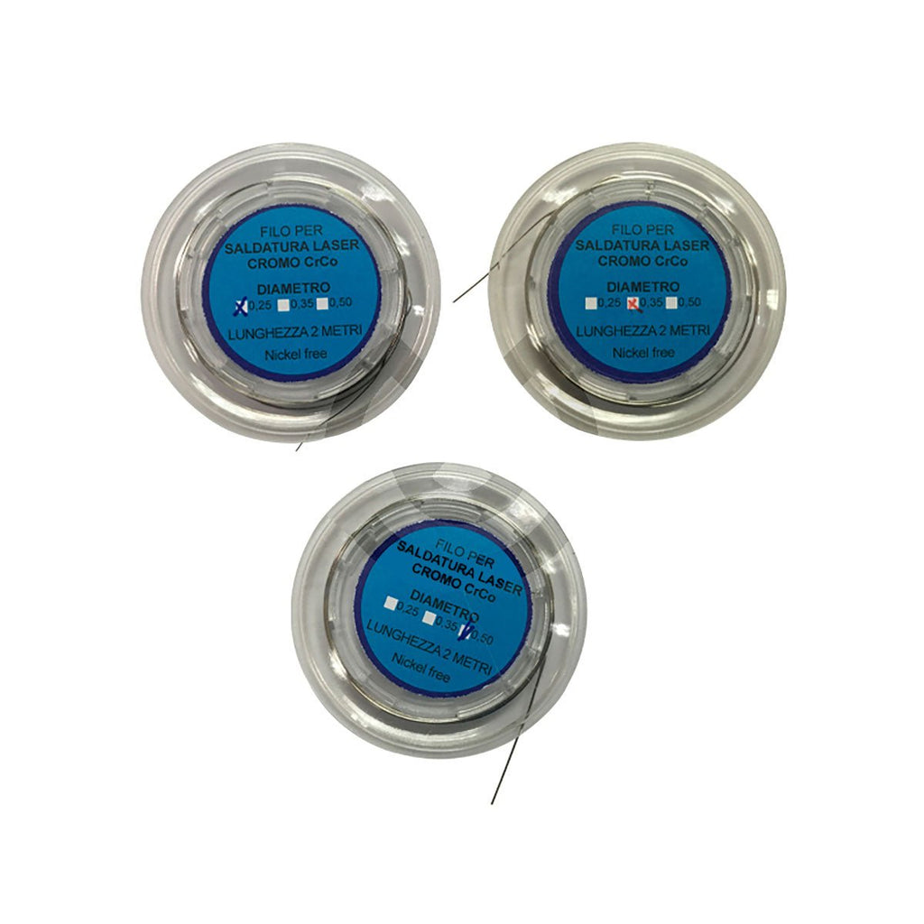 Laser Welding Roll of Wire 2 m for Chrome Cobalt Alloy Ancordent.