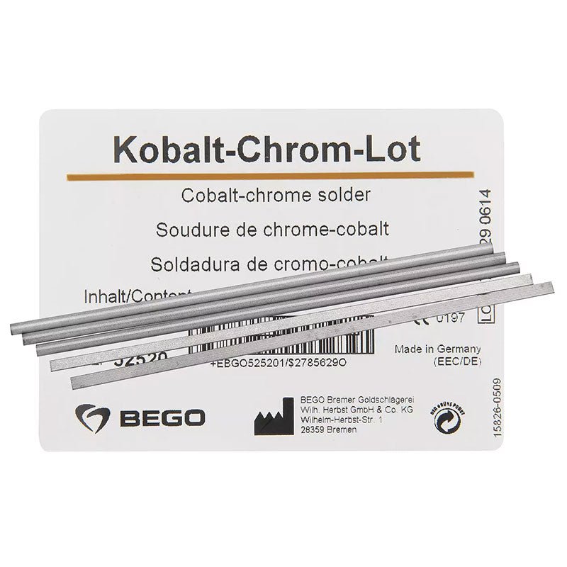 Soudure Krom-Lot Alliage Chrome-cobalt Bego - 1150°C