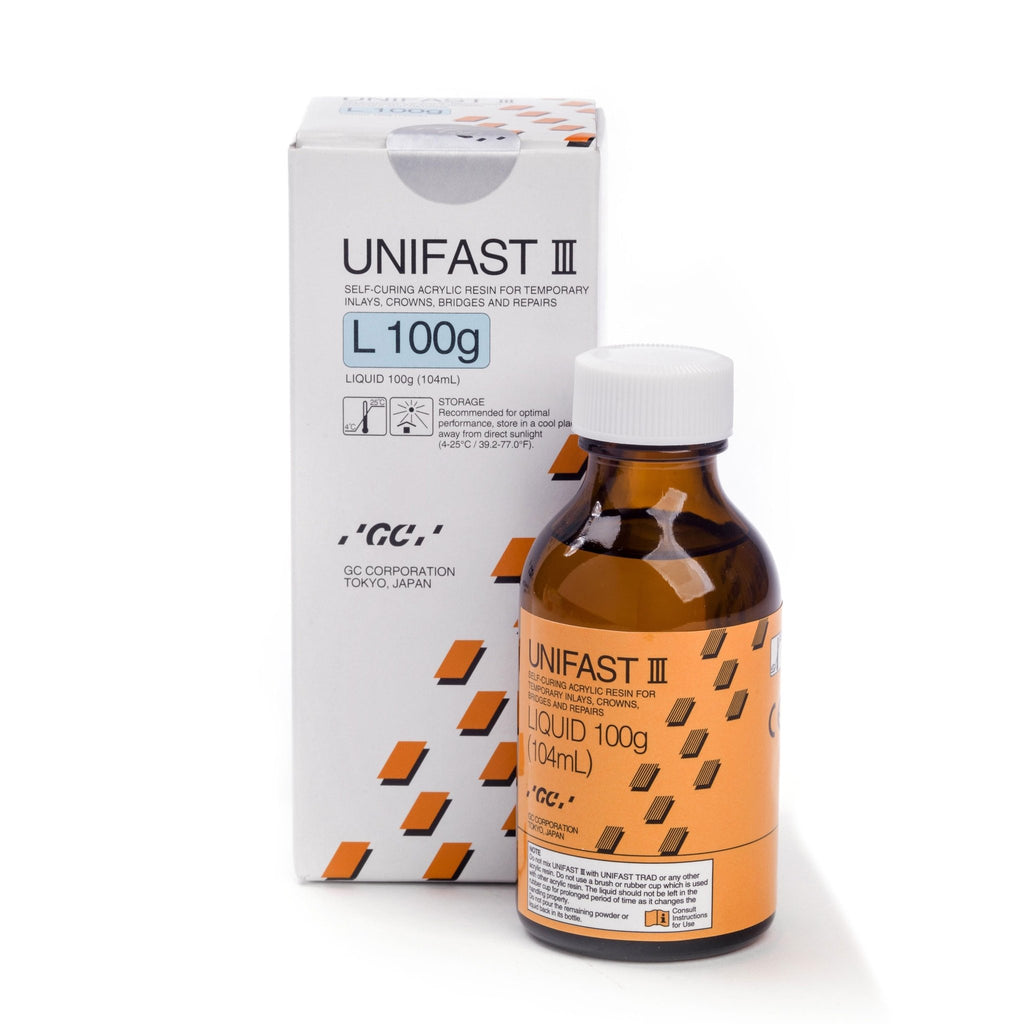 Unifast III GC Liquide Résine Prothèse Résine Provisoire